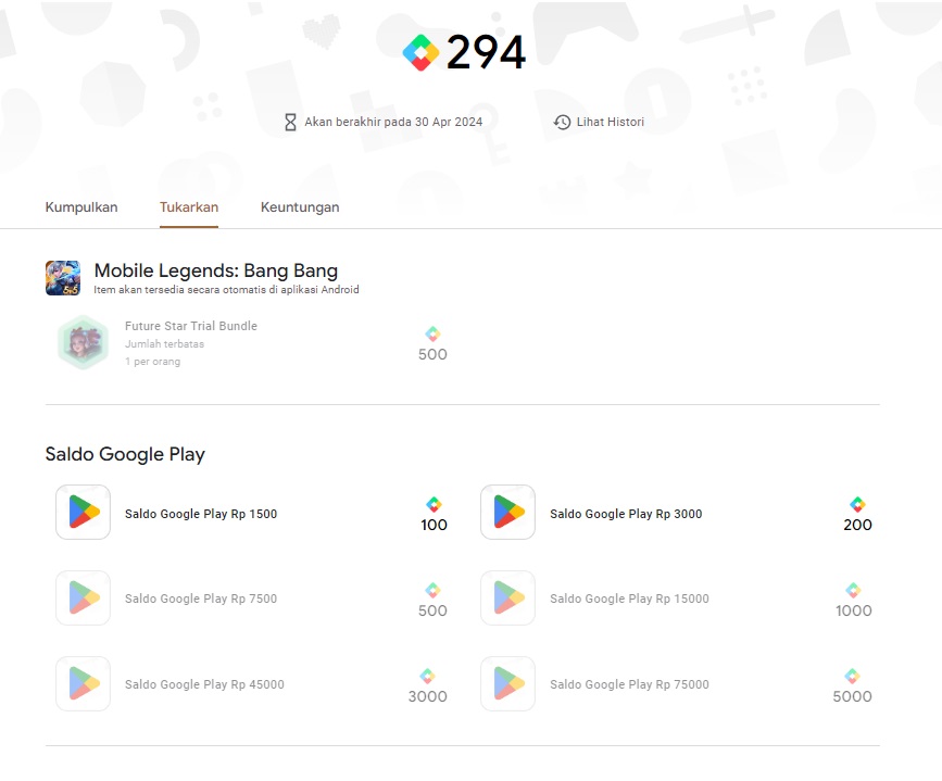 Tricks to Convert Google Play to Diamond Mobile Legends (ML) - Esports