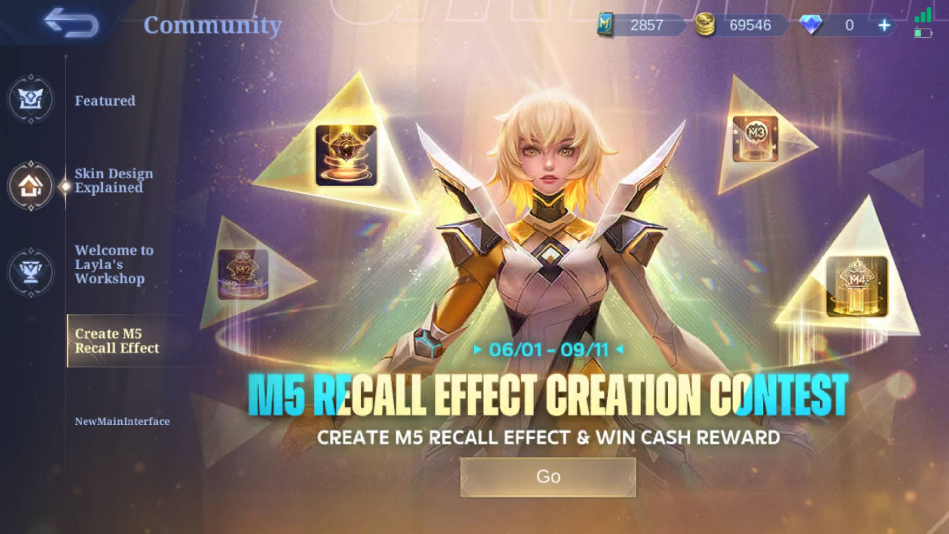 Create M5 Recall Effect Can You Get Skin Prizes Mobile Legends (ML ...