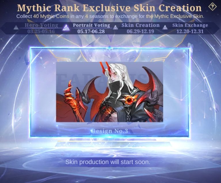 Hasil Voting Desain Skin Mythic Faramis Mobile Legends (ML) – Esportsku
