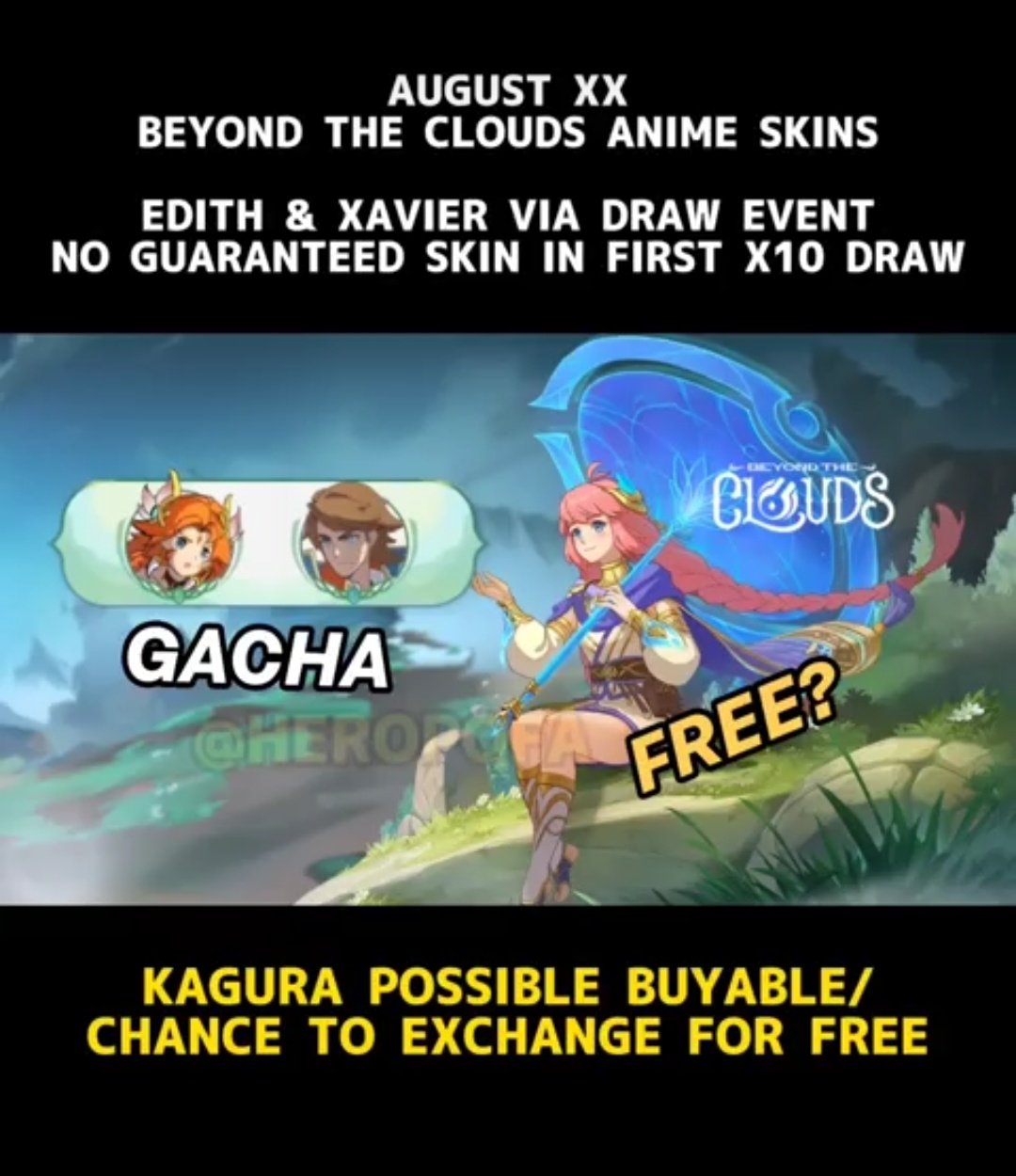 Can You Get Free Kagura Skin Beyond The Cloud Mobile Legends (ML ...