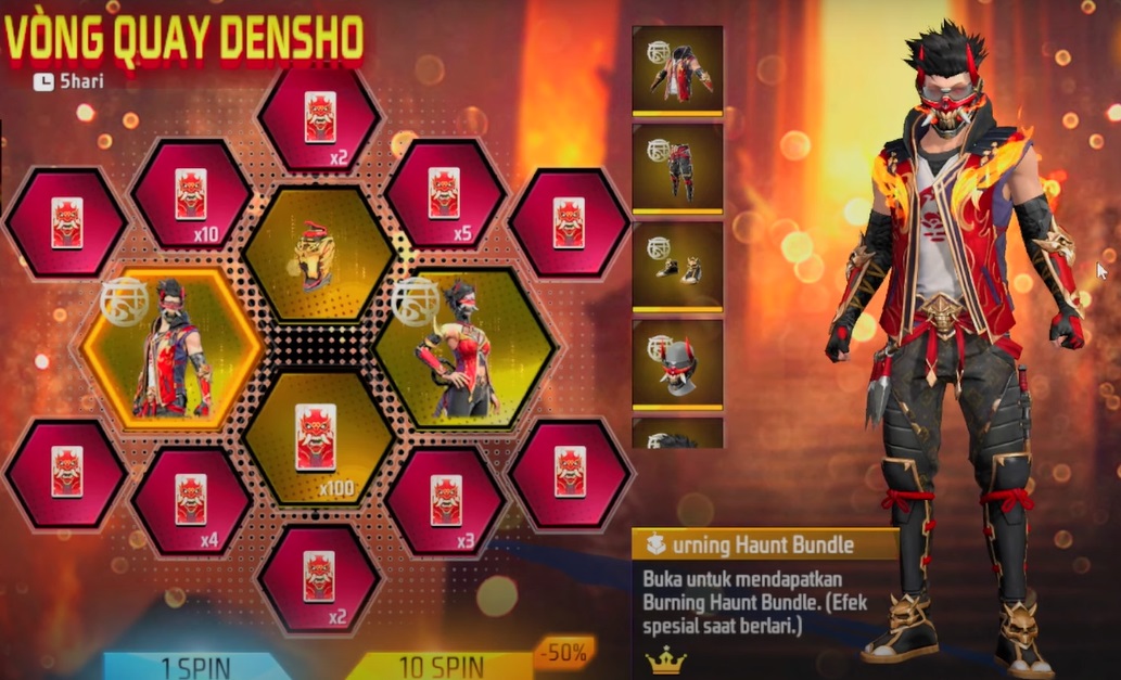 Kapan Rilis Burning Haunt Bundle Free Fire (FF)? – Esportsku