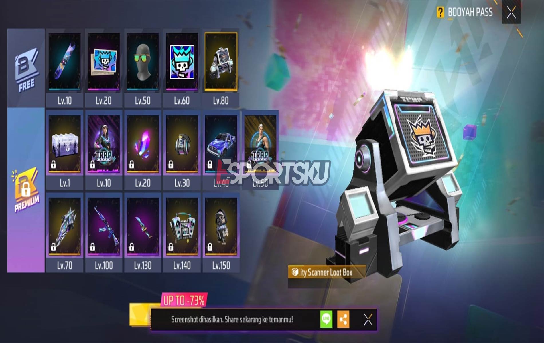 5 Cara Dapatkan City Scanner Loot Box Free Fire (FF) – Esportsku