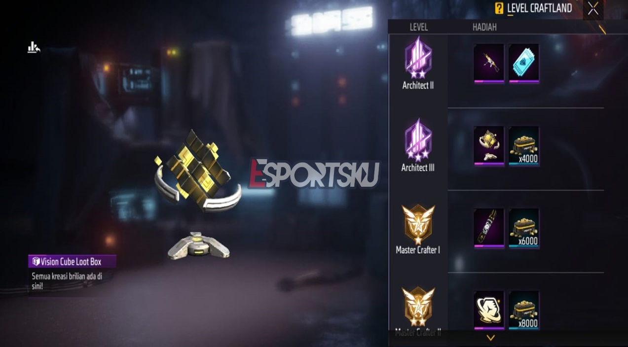 5 Cara Dapatkan Vision Cube Loot Box Free Fire (FF) – Esportsku