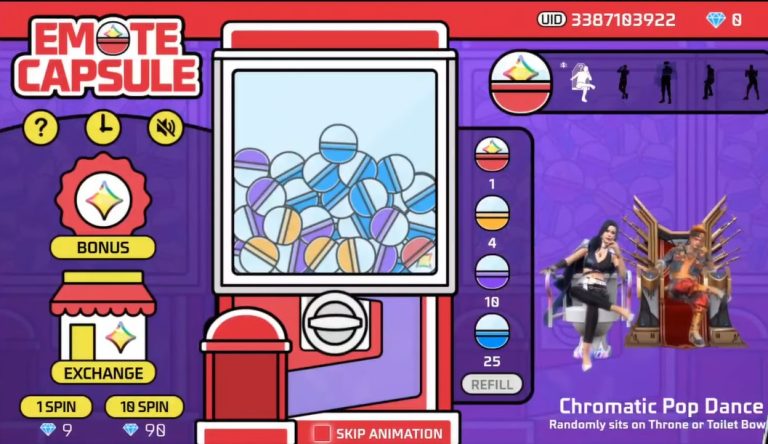 Kapan Rilis Event Emote Capsule Free Fire (FF)? – Esportsku