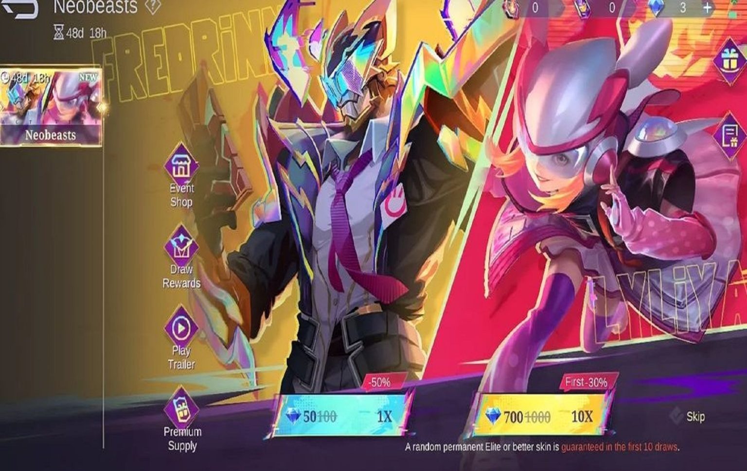 Event Neo Beast Skin Squad Mobile Legends (ML) – Esportsku