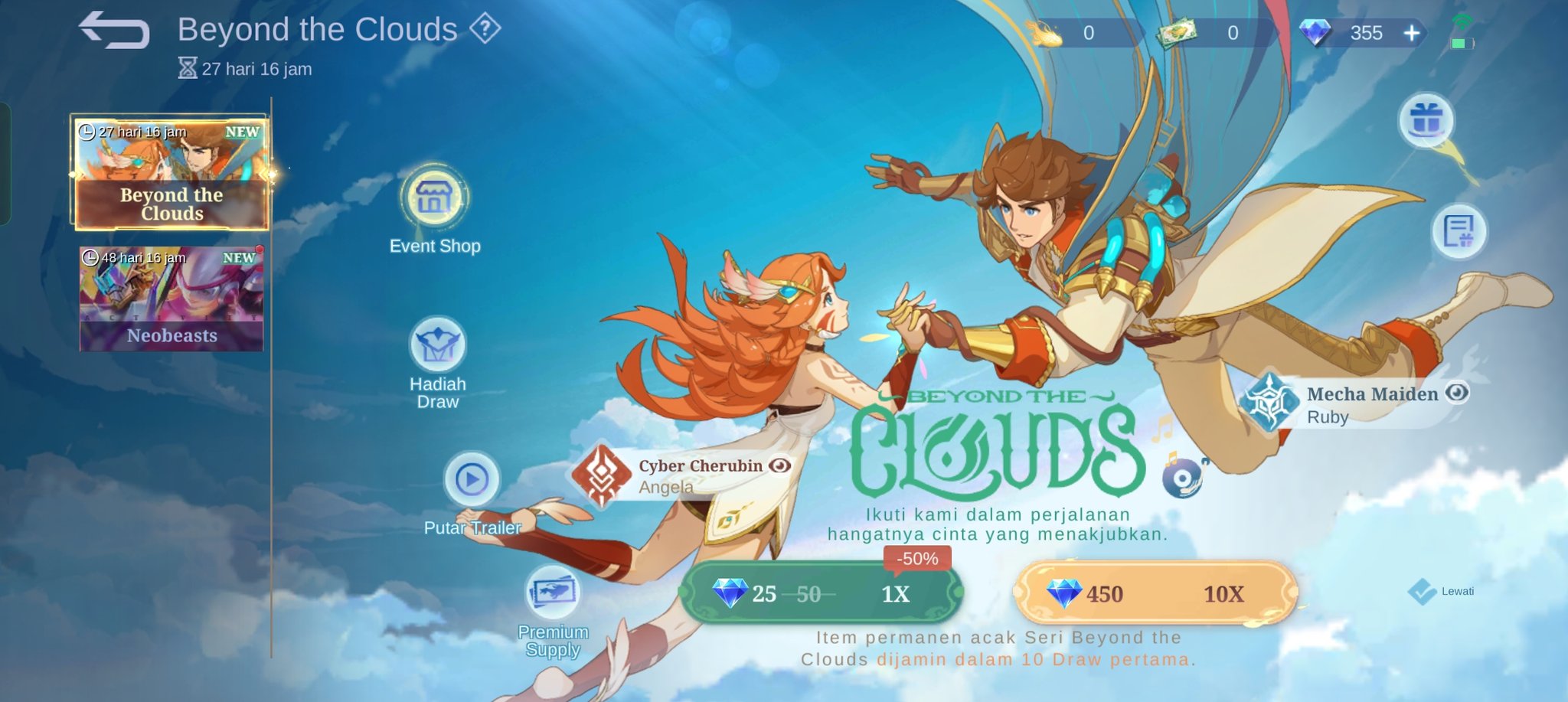 What is the Drop Rate for Beyond the Clouds Mobile Legends (ML)? - Esports