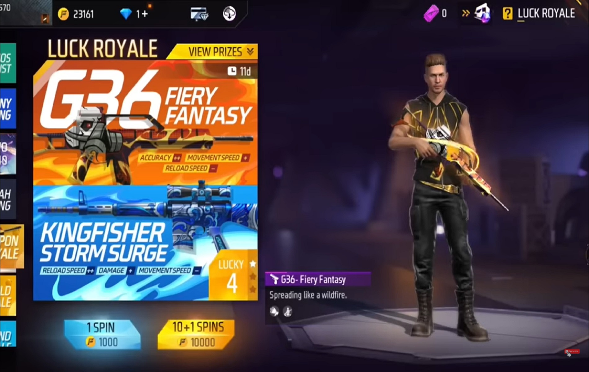 Kapan Skin Weapon Royal G36 Rilis Free Fire (FF)? – Esportsku