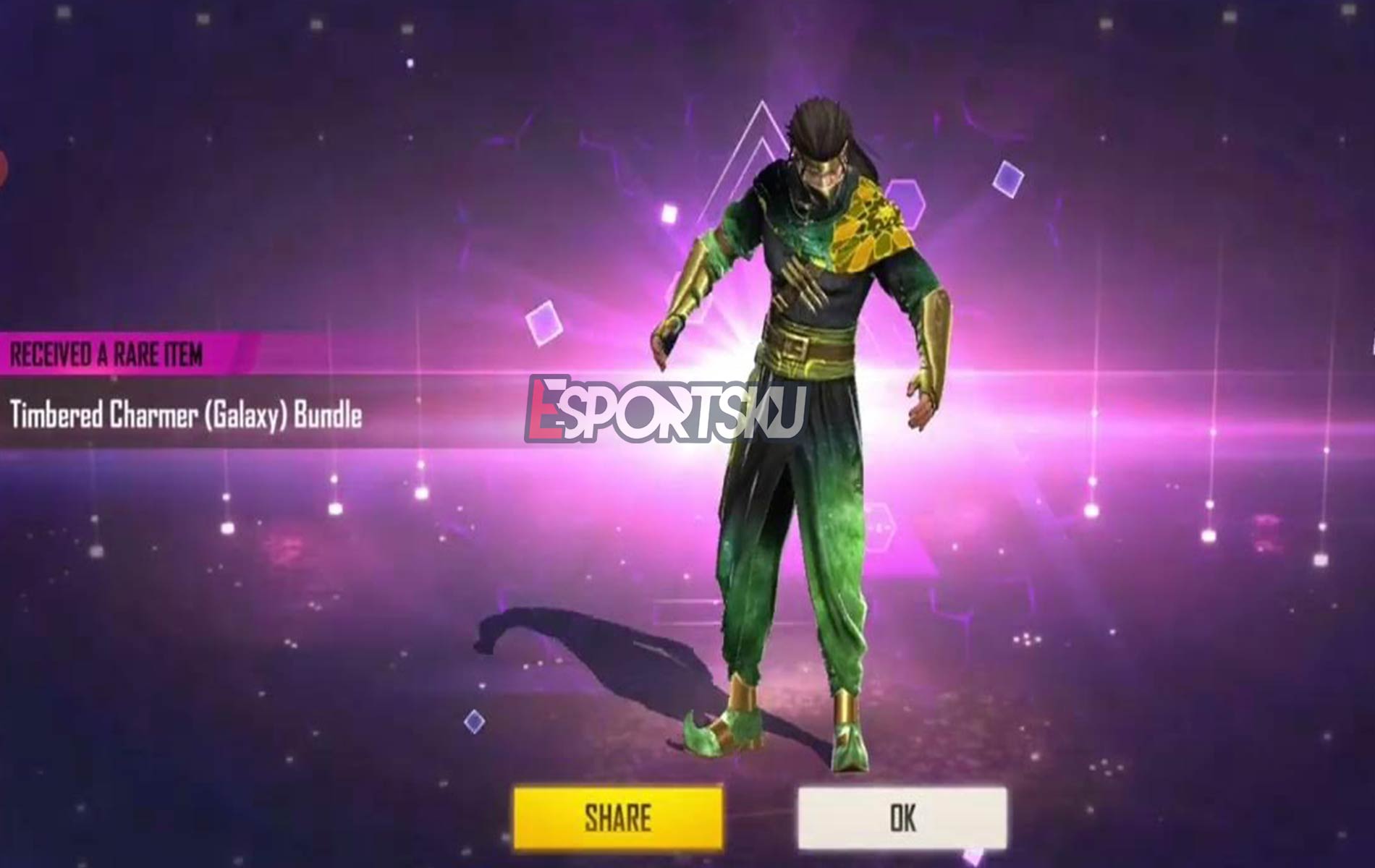 Harga Bundle Timbered Charmer Epic Free Fire (FF) – Esportsku