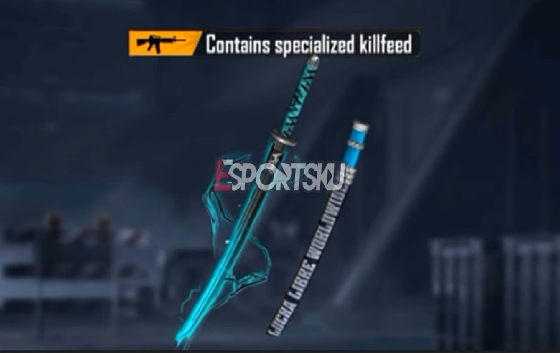 Harga Skin Katana Green Edge Mythic Free Fire (FF) – Esportsku