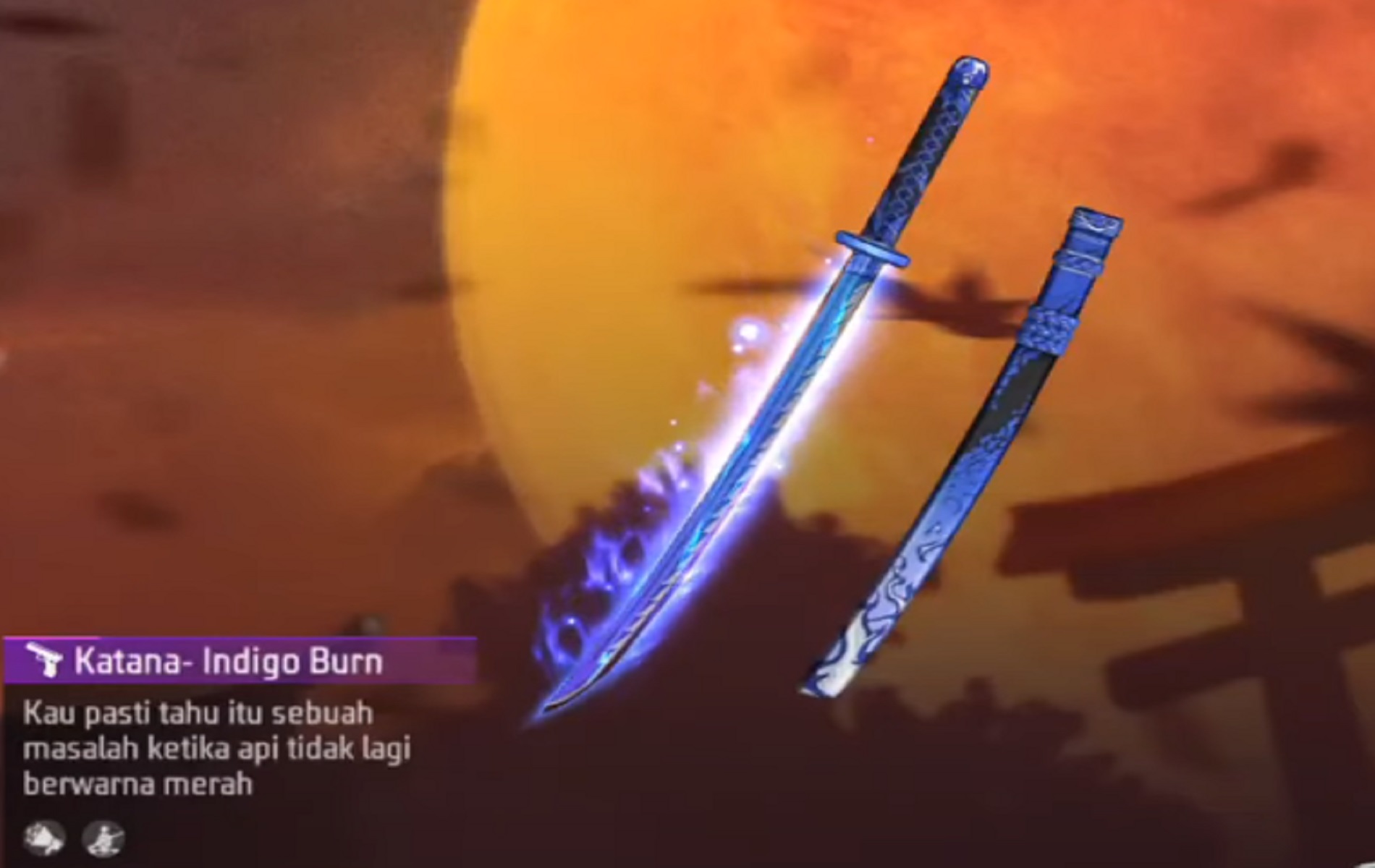 Kapan Rilis Skin Katana Indigo Burn Resale Free Fire (FF)? – Esportsku