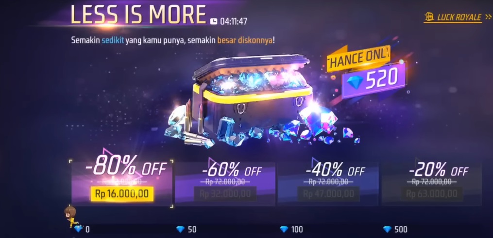 Kapan Hadir Lagi Event Less Is More 2023 Free Fire (FF)? – Esportsku