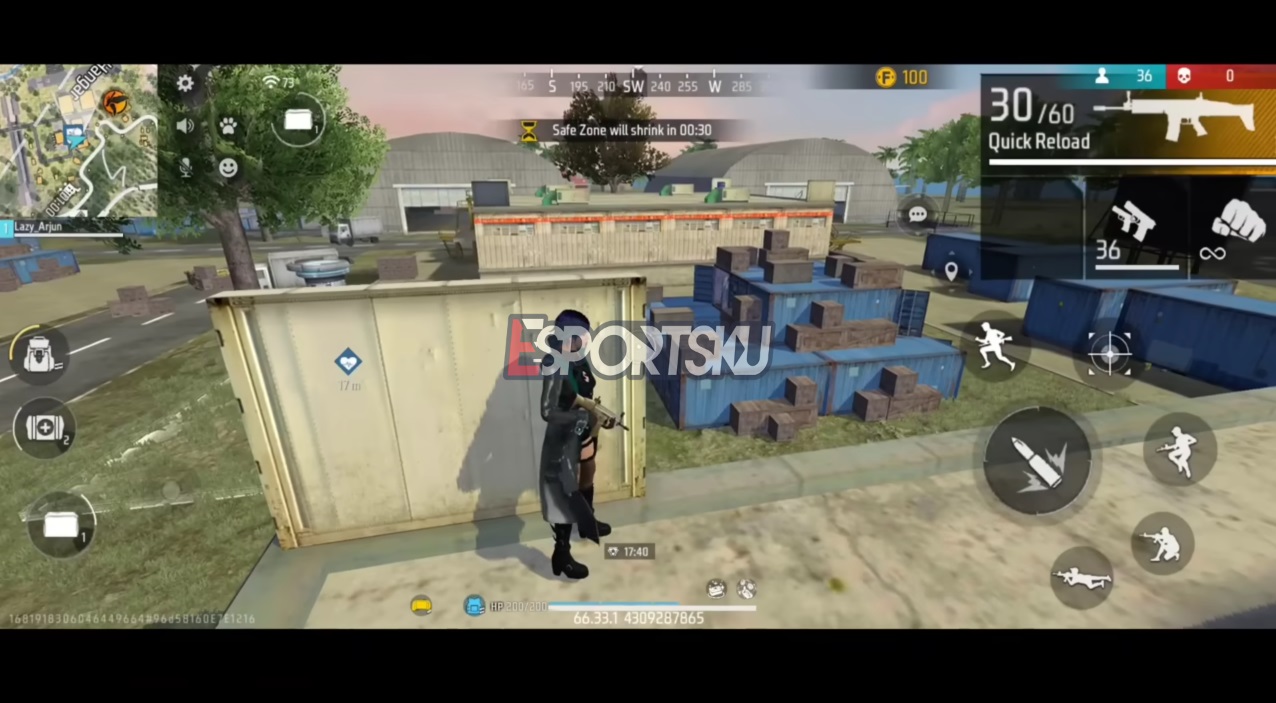 Map Hangar Makin Banyak Obstacle di OB41 Free Fire (FF) – Esportsku