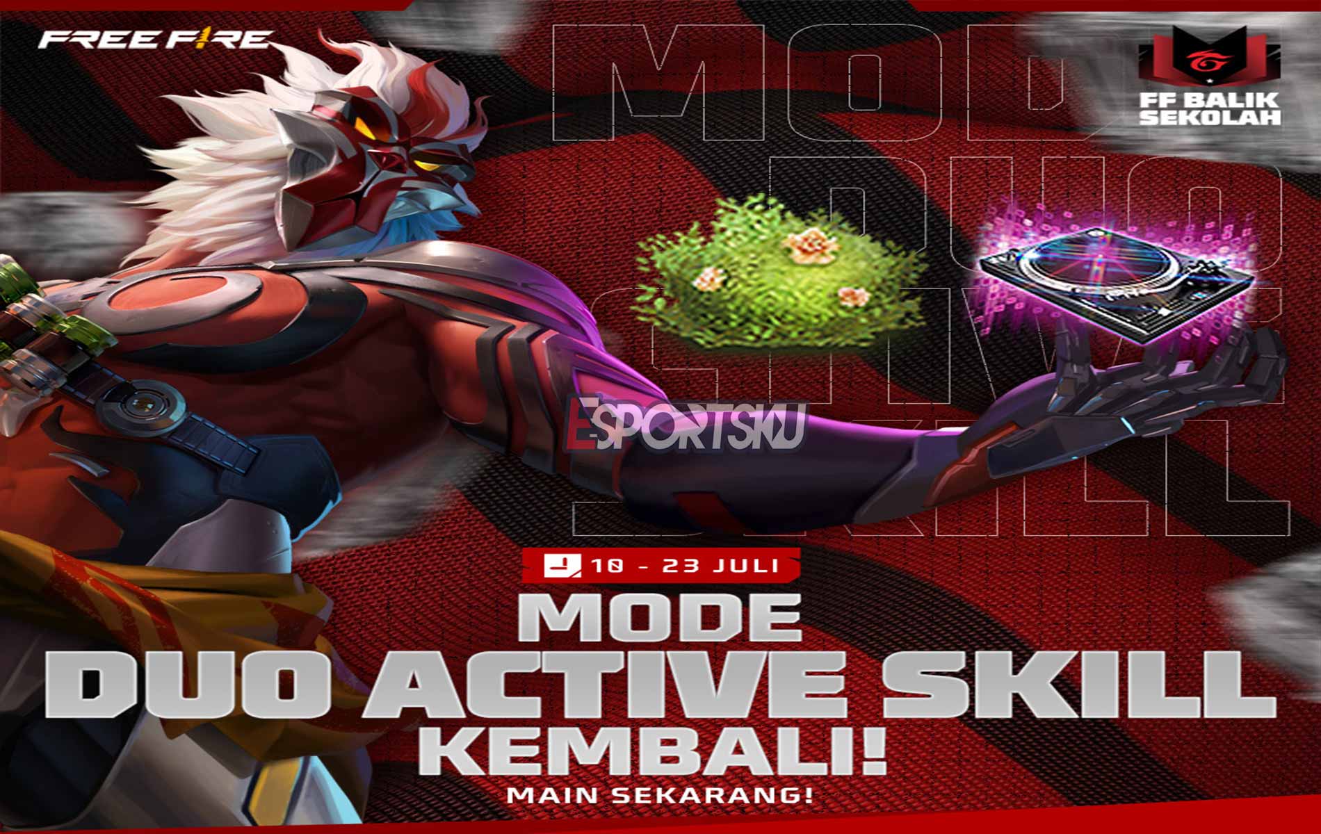 Mode CS Duo Active Skill FF Menghilang! Ini Alasannya! – Esportsku