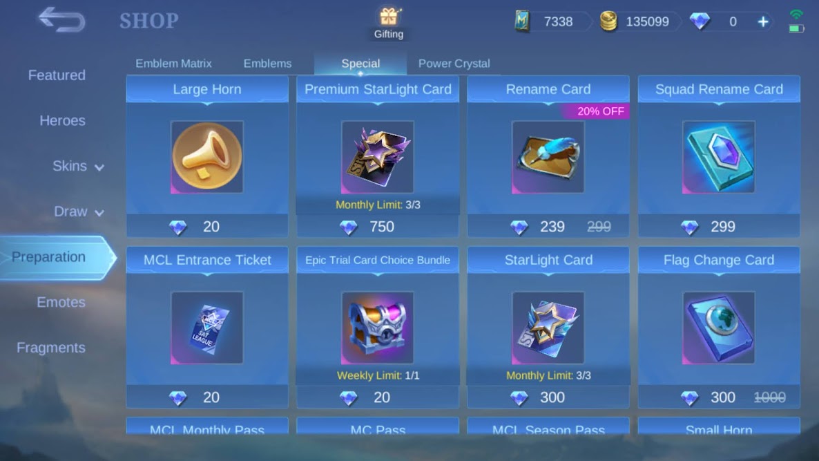 Starlight Card Will Disappear in the Shop Mobile Legends (ML)? - Esports