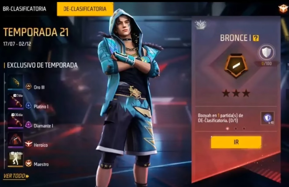 Bundle Rank Token Season 21 Free Fire (FF) – Esportsku