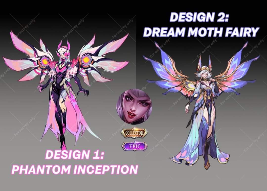Survey Skin Epic Alice Tema Moth Mobile Legends (ML) - Esports