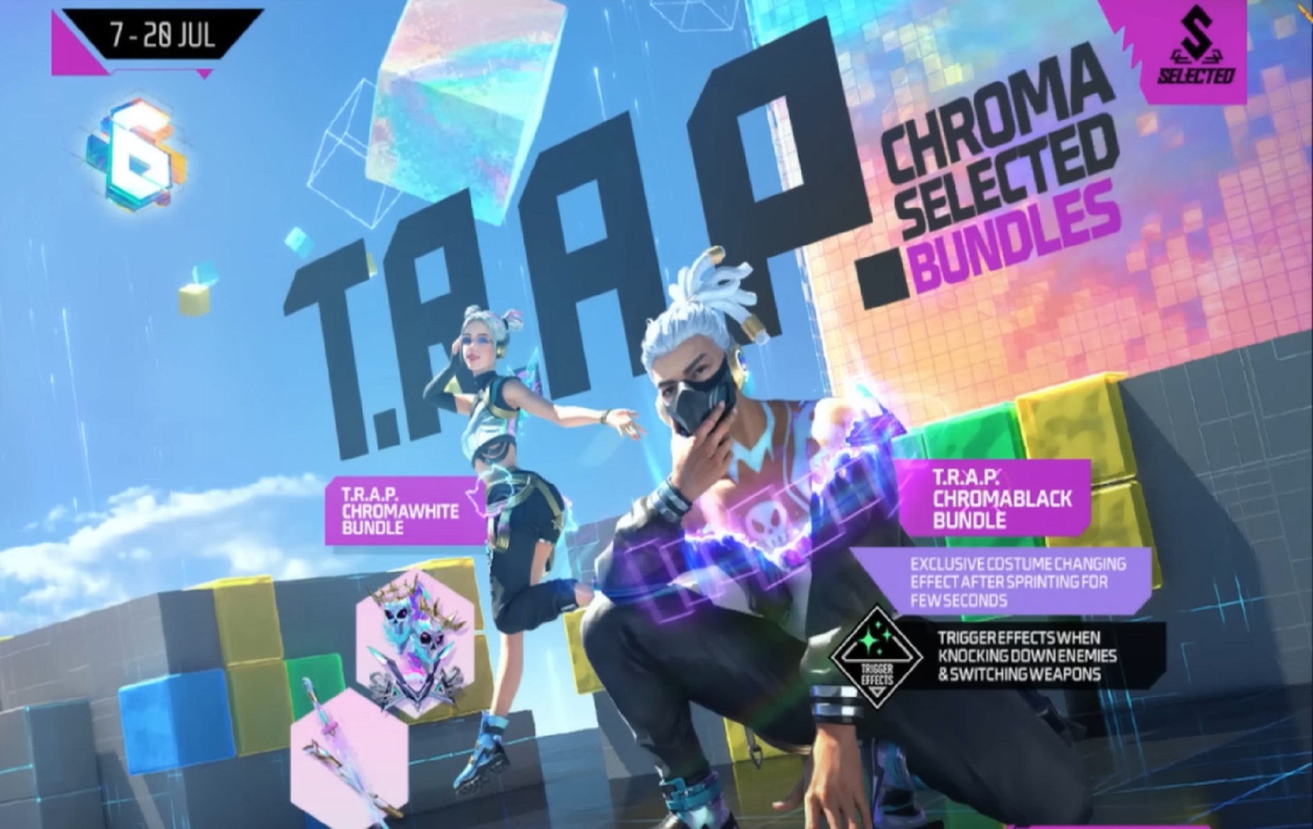 Tanggal Rilis Bundle TRAP Chroma Free Fire (FF) – Esportsku