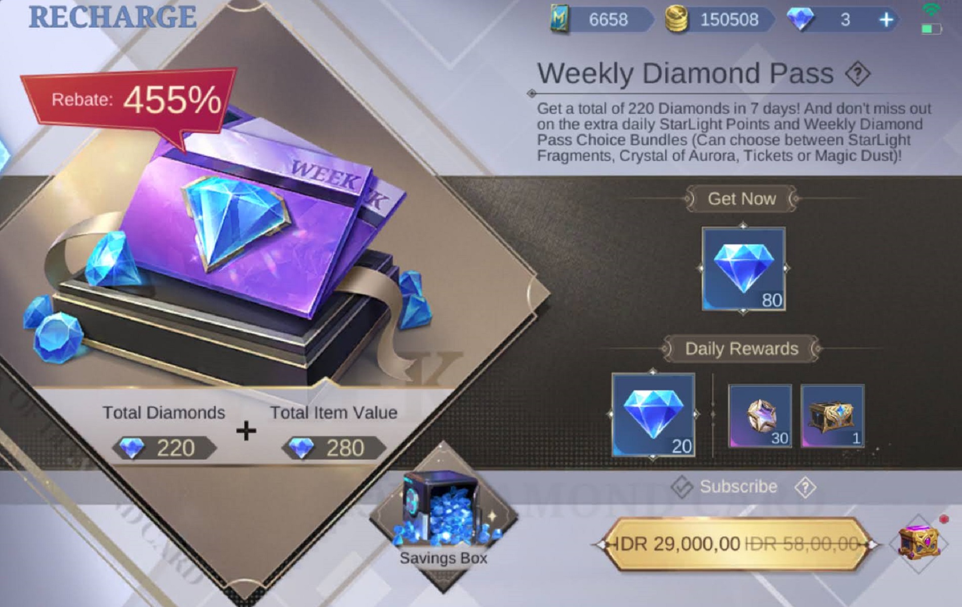 Harga Weekly Diamond Pass Berubah Di Mobile Legends (ML), Jadi Mahal ...