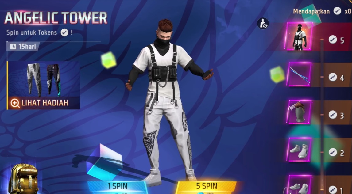 Ballsy Skaterboi Bundle Angelic Free Fire (FF) – Esportsku