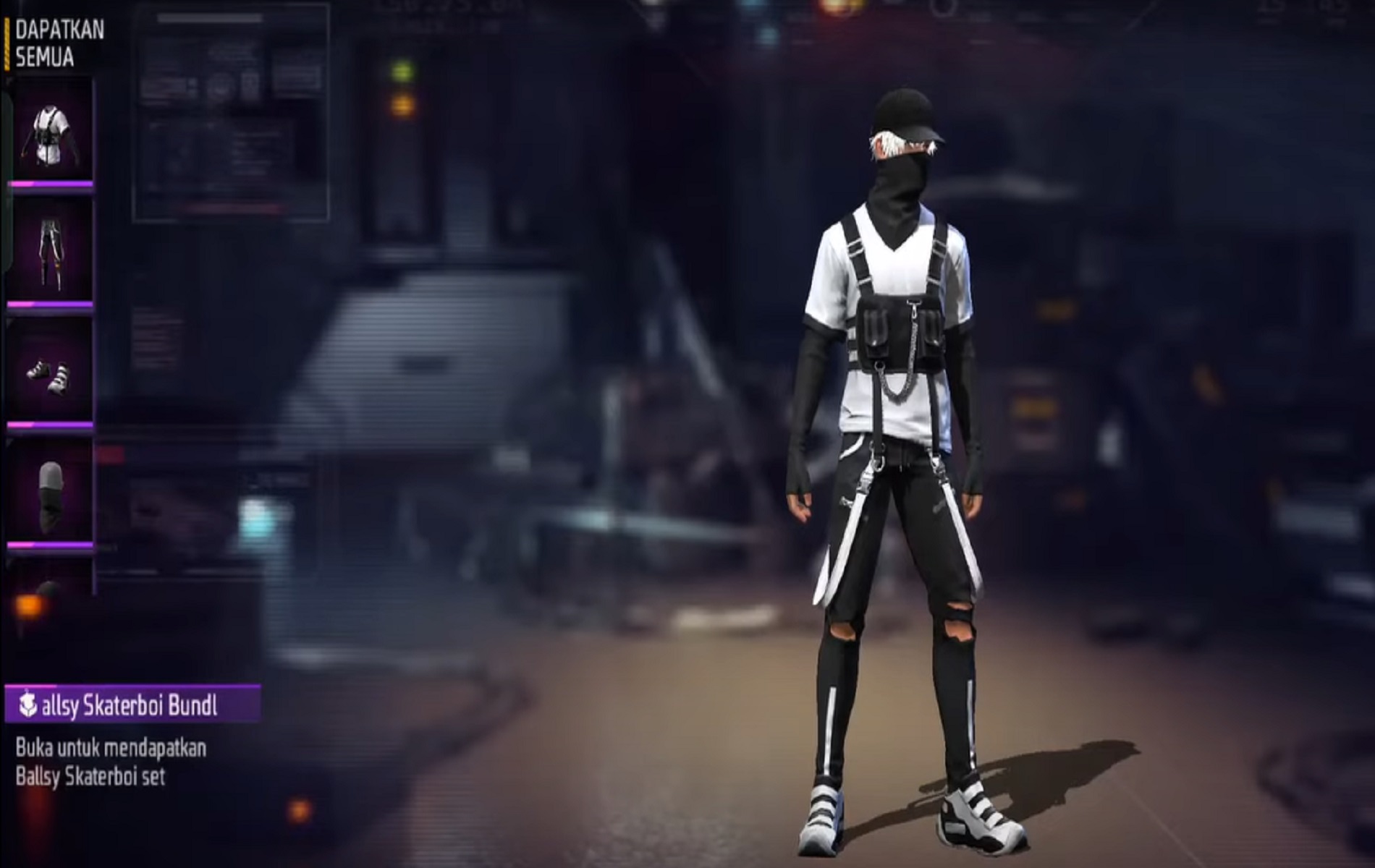 Ballsy Skaterboi Bundle Angelic Free Fire (FF) – Esportsku