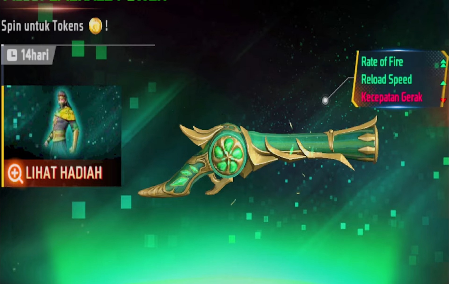 Kapan Rilis SG M1887 Emerald Power Free Fire (FF)? – Esportsku