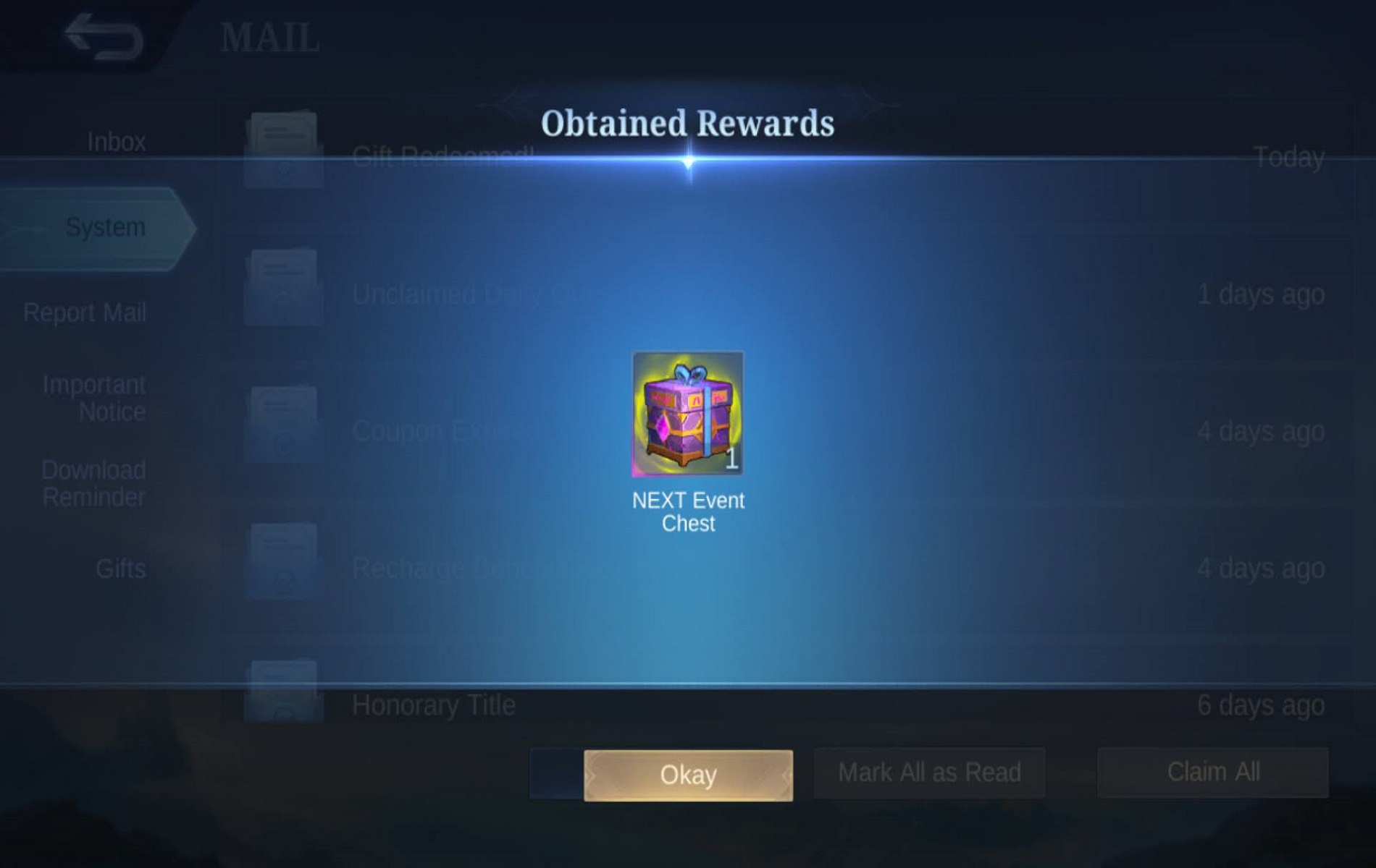 Apa Isi NEXT Event Chest Mobile Legends (ML) – Esportsku