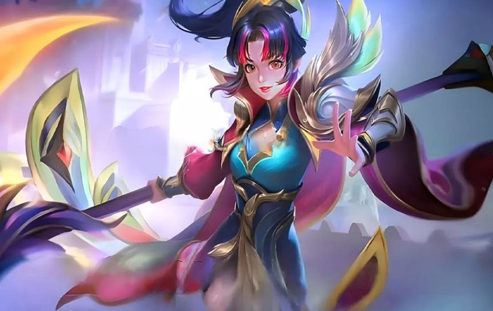 Appearance of Skin Collector Ruby Prismatic Plume Mobile Legends (ML) - Esports