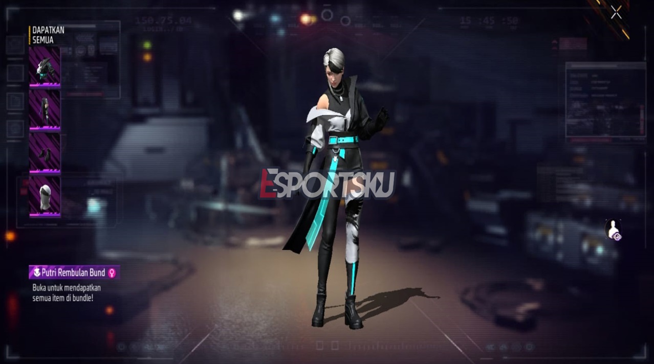 Pricing for the Moon Princess Bundle Epic Free Fire (FF) - Esports