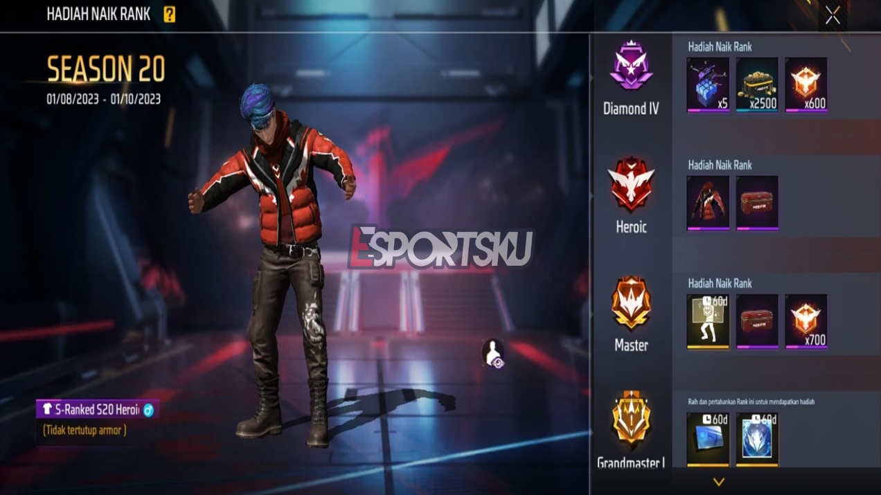 Kalkulator Target Rank Free Fire (FF), Hitung Rank Kalian! – Esportsku