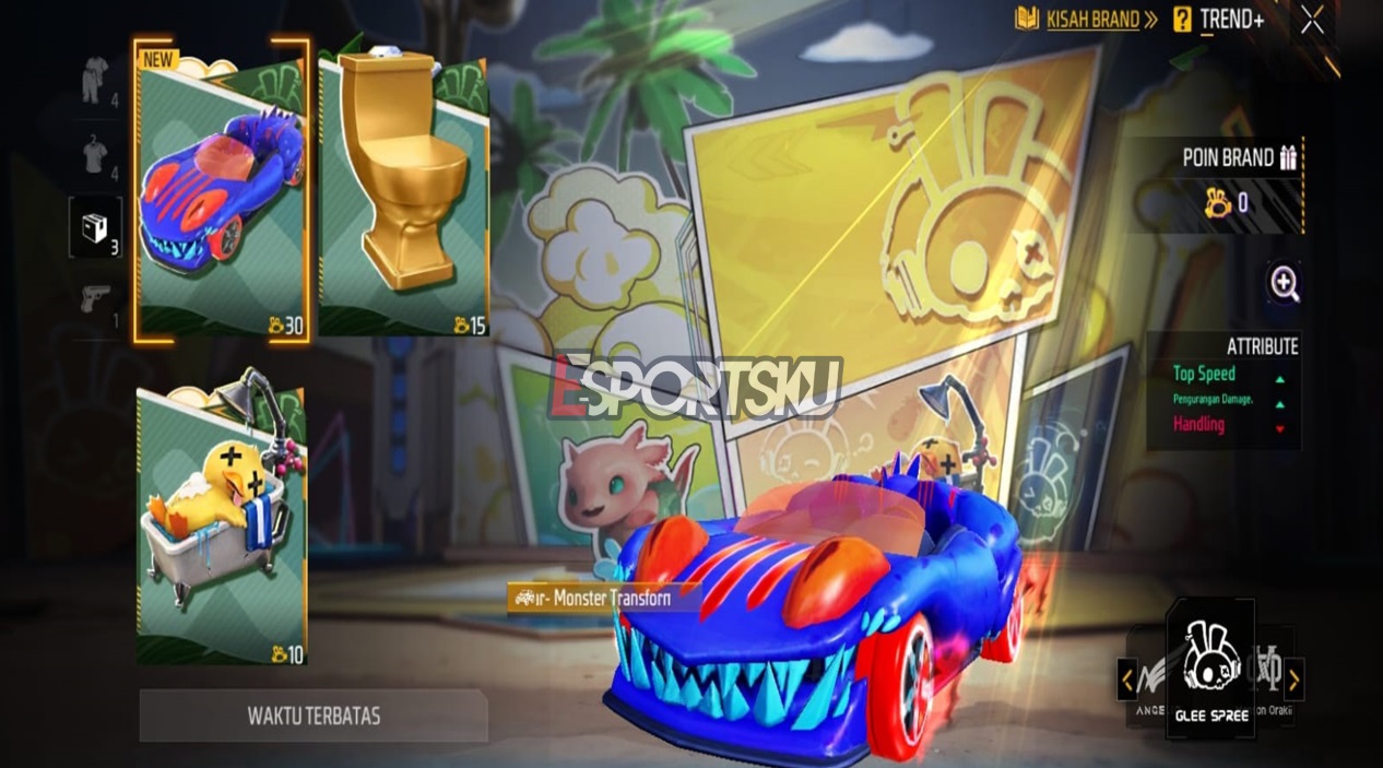 5 Cara Dapatkan Skin Sports Car Monster Transformer Free Fire (FF ...