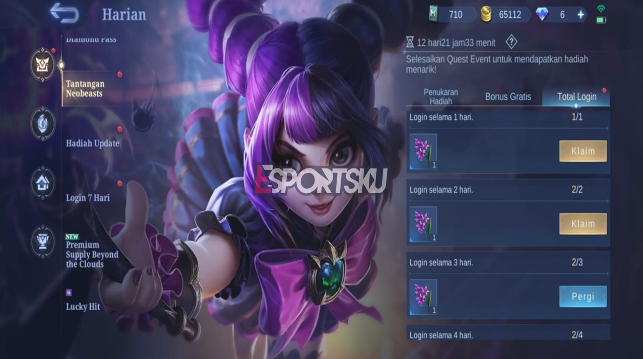 5 Cara Dapatkan Token Purple Iris Mobile Legends (ML) – Esportsku