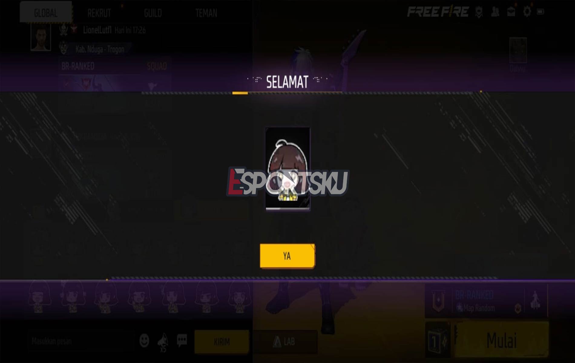 5 Cara Membuka Emoticon Cute Kelly Free Fire (FF) – Esportsku