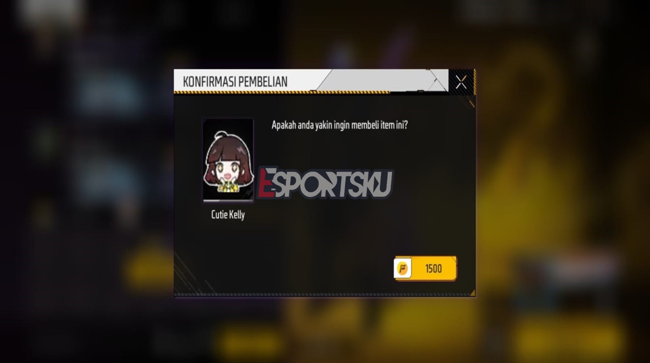 5 Cara Membuka Emoticon Cute Kelly Free Fire (FF) – Esportsku