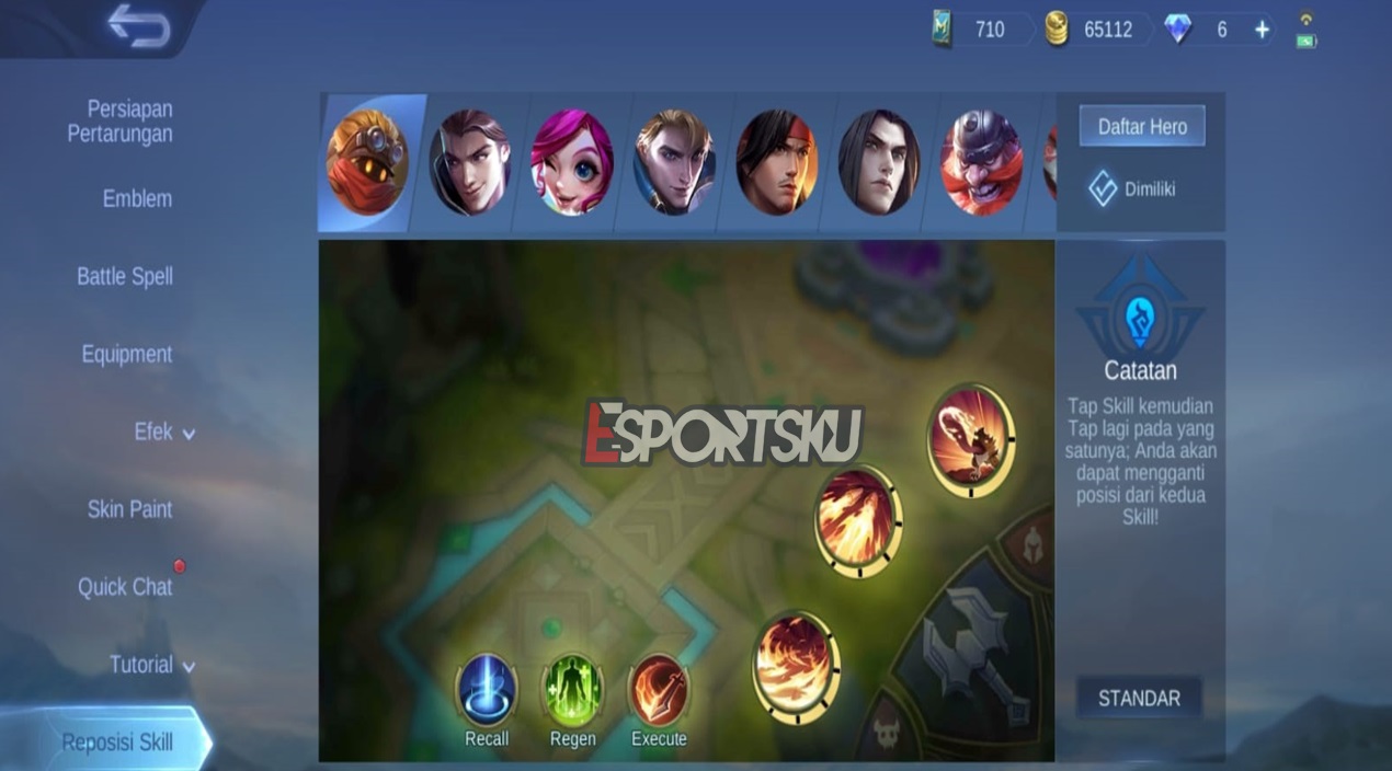 Fungsi Reposisi Skill Mobile Legends (ML), Bantu Player Jadi Pro ...