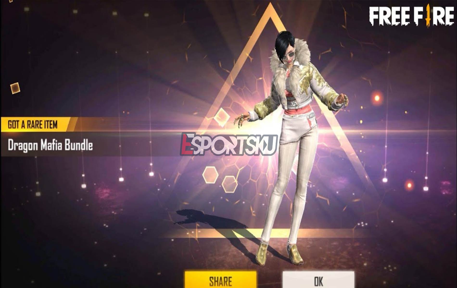 Harga Bundle Dragon Mafia Epic Free Fire (FF) – Esportsku