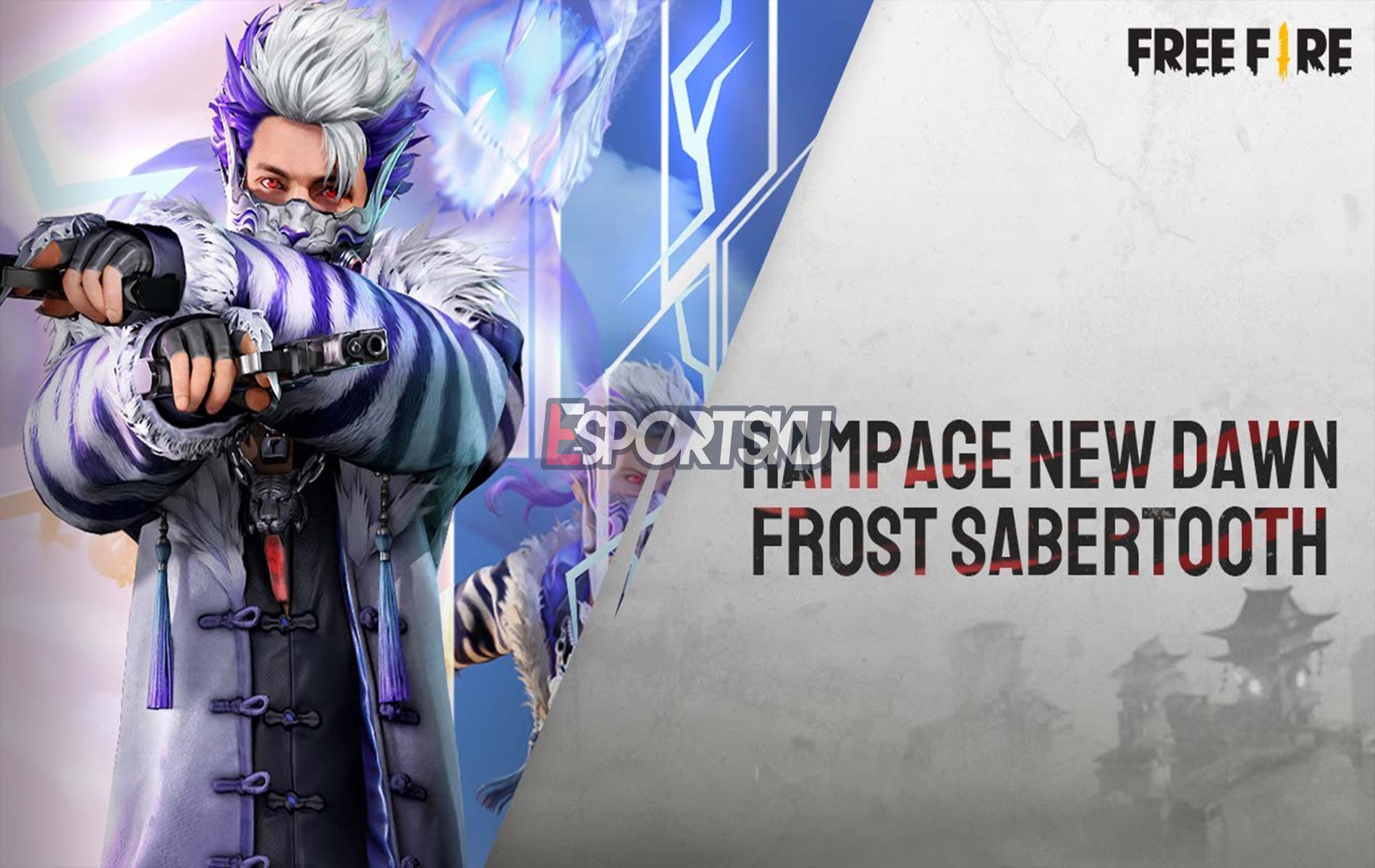 Harga Bundle Frost Sabertooth Mythic Free Fire (FF) – Esportsku