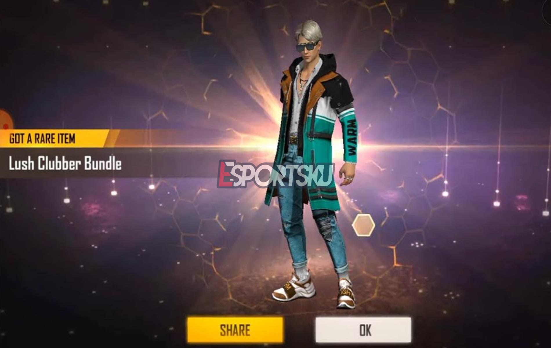 Harga Bundle Lush Clubber Mythic Free Fire (FF) – Esportsku