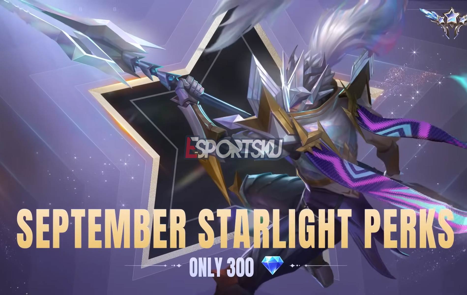 Harga Skin Alpha Star Enforcer Starlight Mobile Legends (ML) – Esportsku