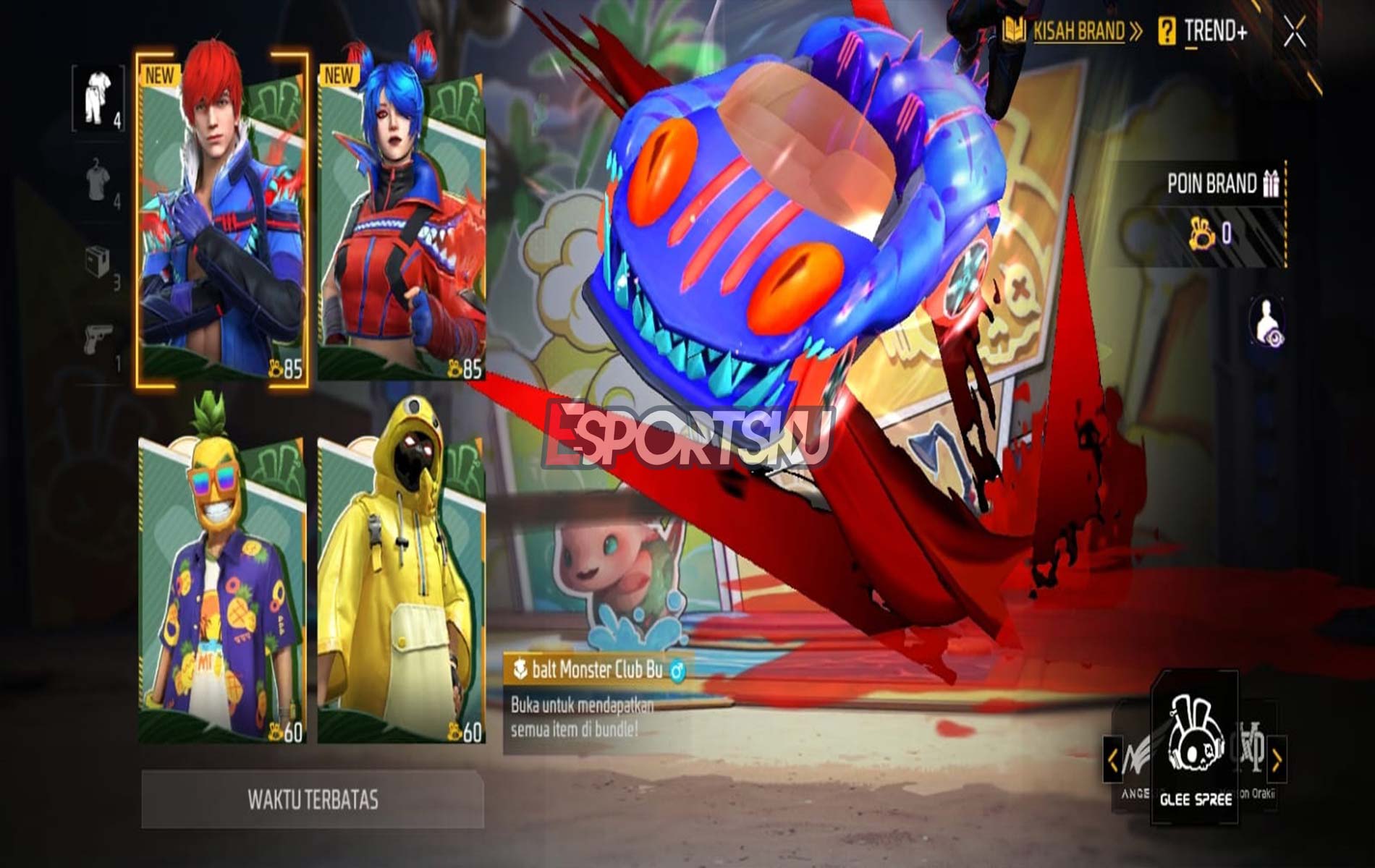 Cara Dapatkan Skin Monster Truck Trouble Free Fire (FF) – Esportsku