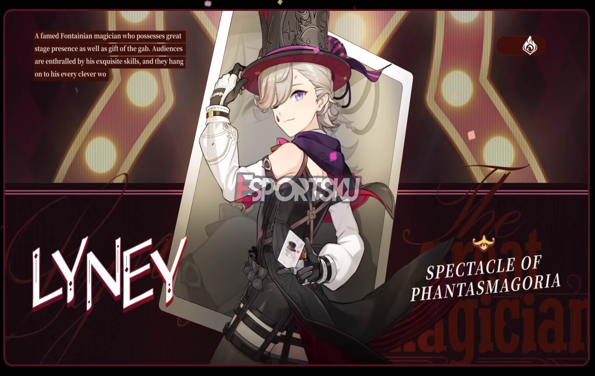 Material Ascension Karakter Lyney Genshin Impact – Esportsku