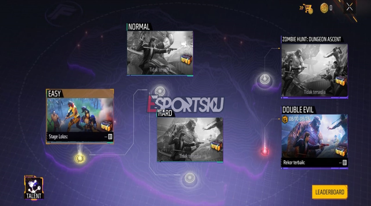 5 Tips Masuk Leaderboard Zombie Hunt Free Fire (FF) – Esportsku