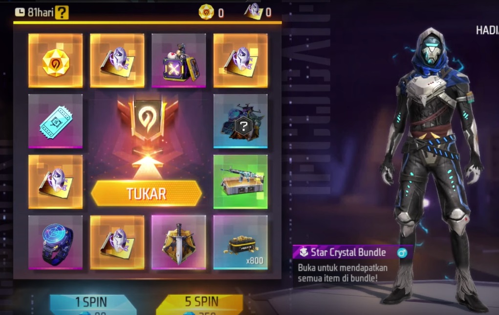 Kapan Bundle Star Crystal Rilis Di Free Fire (FF)? – Esportsku