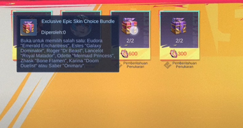 Choice Bundle Neobeast Mobile Legends (ML), Choose an Epic Skin! - Esports