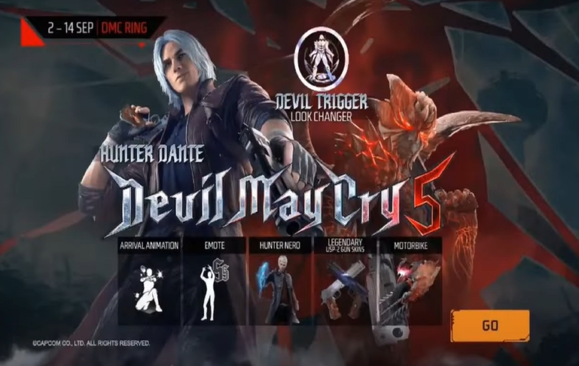 Jadwal Event Devil May Cry Part 2 Free Fire (FF) – Esportsku