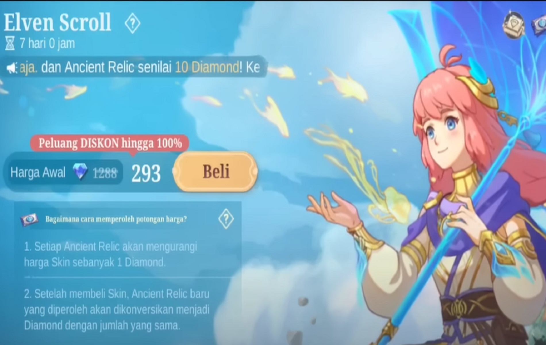 Tips Bonus Skin Kagura Beyond The Clouds Mobile Legends (ML) – Esportsku