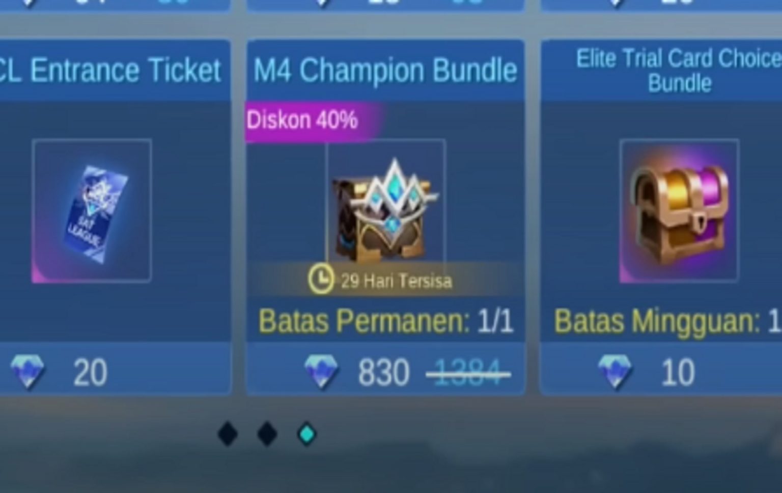 Berapa Harga M4 Champions Bundle Mobile Legends (ML)? – Esportsku