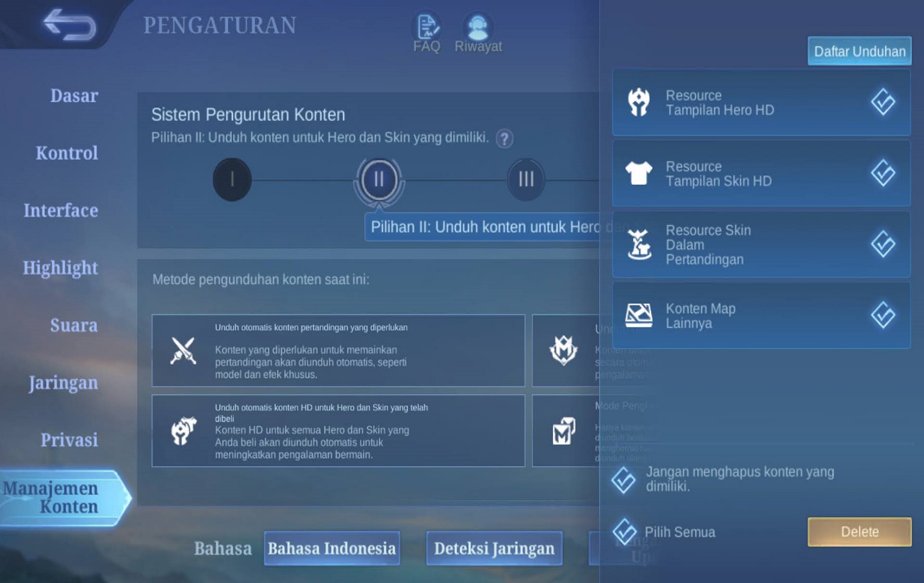 Tahapan Fitur Manajemen Konten Di Mobile Legends (ML) – Esportsku Tahapan Fitur Manajemen Konten Di Mobile Legends (ML) – Esportsku