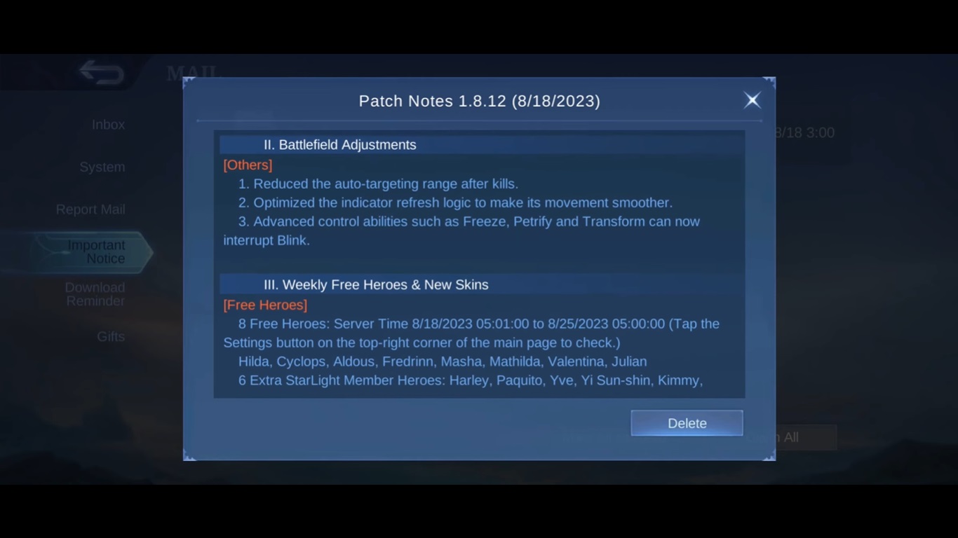 Efek Crowd Control Diperkuat, Counter Hero Blink Mobile Legends (ML ...