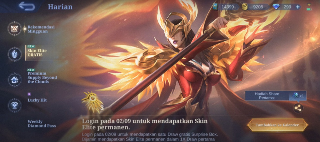Klaim Item Eye of Light Mobile Legends (ML), Tukar Skin! – Esportsku