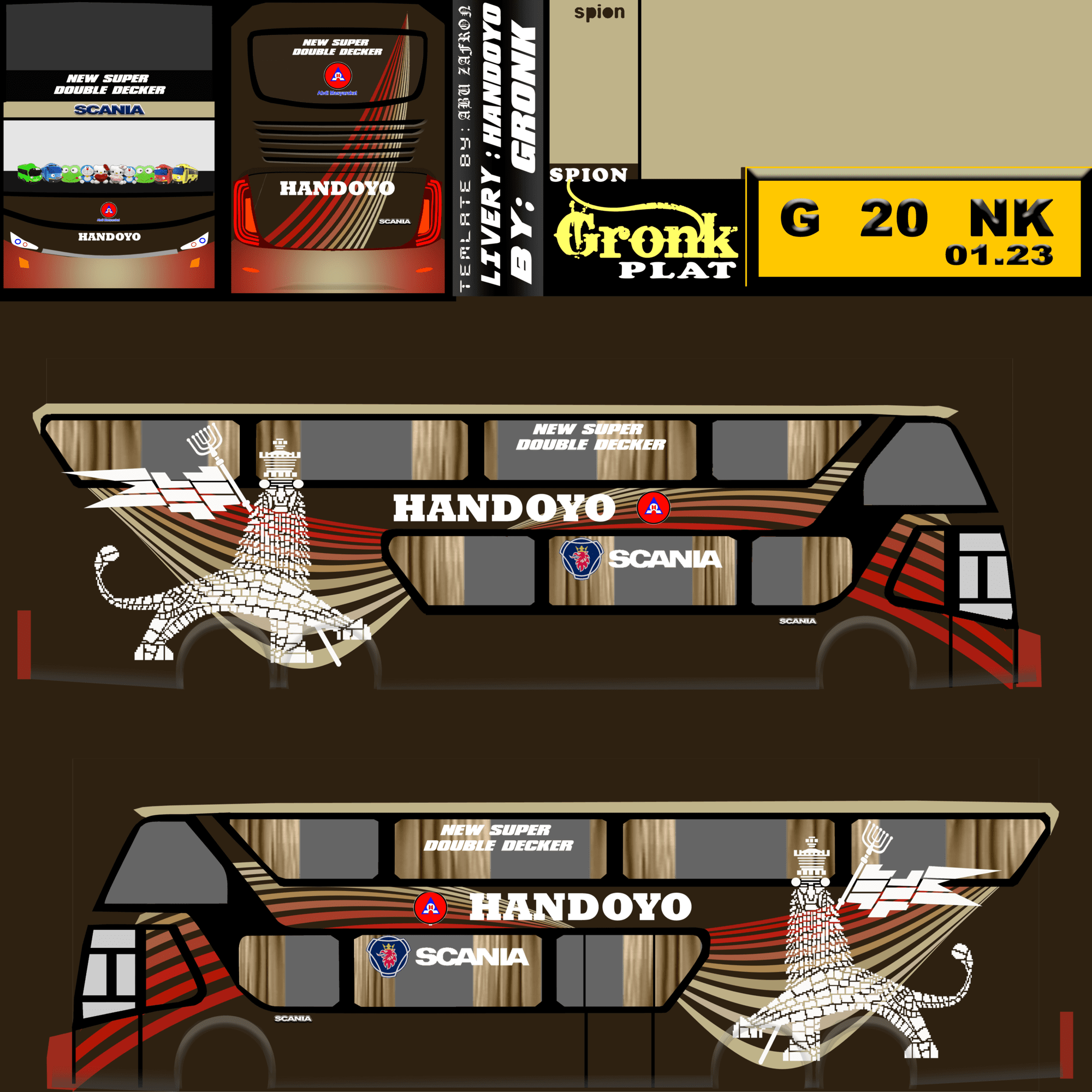 25+ Livery BUSSID Double Decker Racing, Ini Daftarnya! – Esportsku